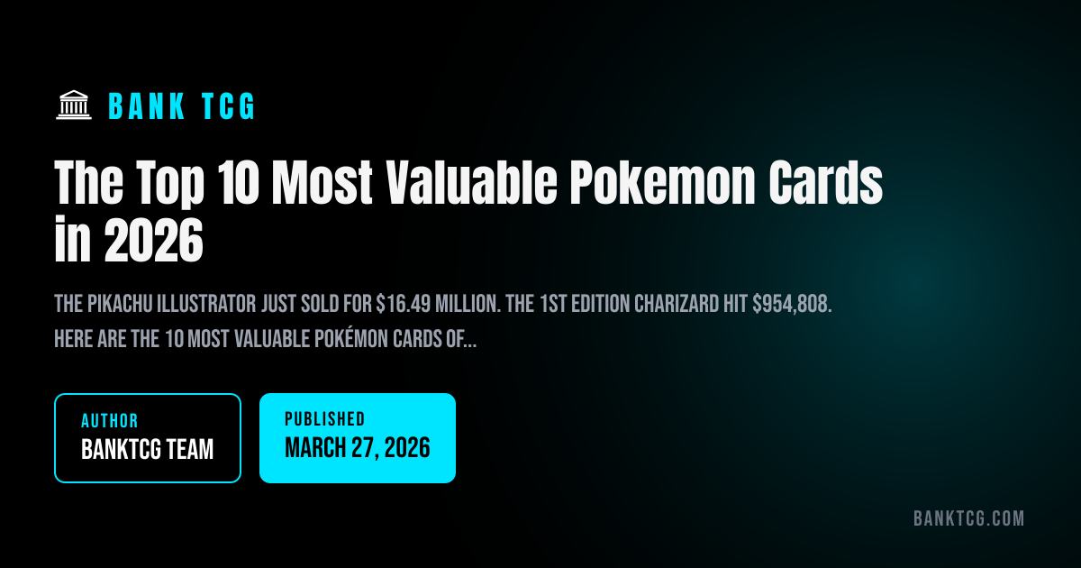 The Top 10 Most Valuable Pokemon Cards in 2026