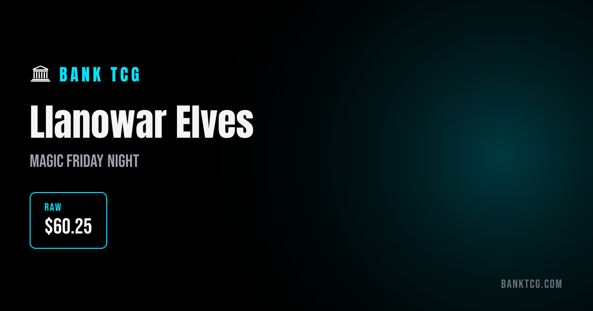 Llanowar Elves Price Guide Magic Friday Night Bank Tcg 5943